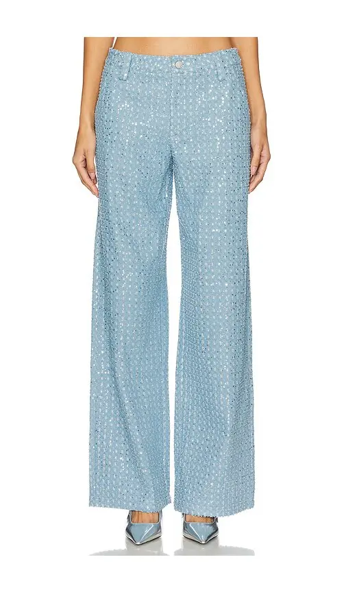 BY.DYLN Valentino Sequin Jeans