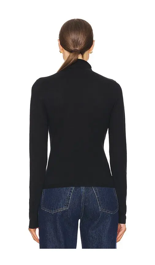 EAVES Maxine Turtleneck Sweater - Black