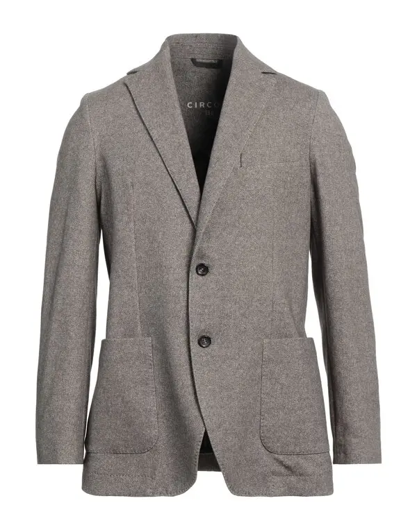 CIRCOLO 1901 Single-breasted Fleece Blazer