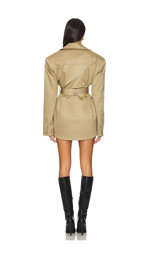 EAVES Lumi Mini Dress - Tan