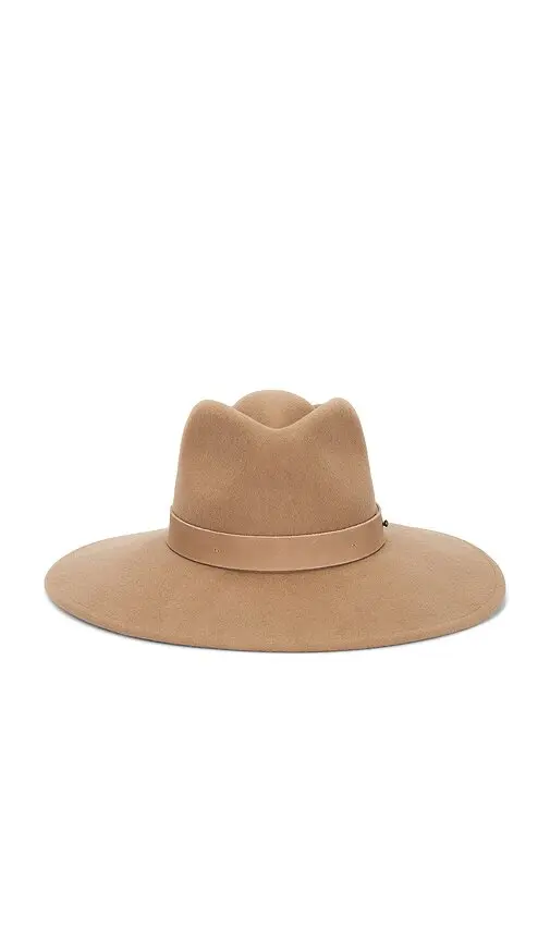 Brixton Eleanor Felt Packable Hat - Tan