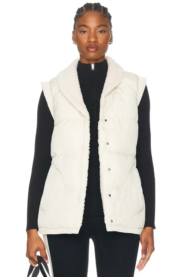Varley Lanville Wrap Puffer Gilet Vest