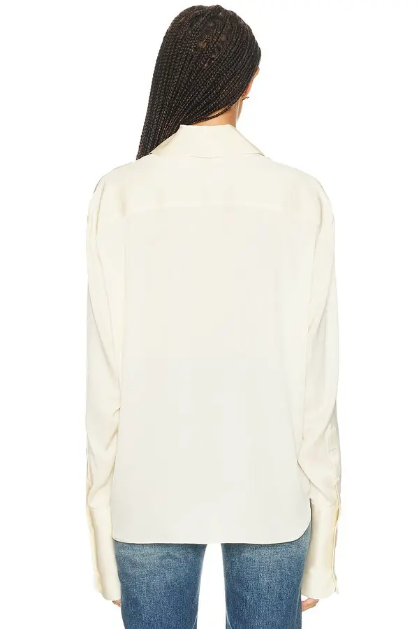 HELSA The Relaxed Silk Shirt