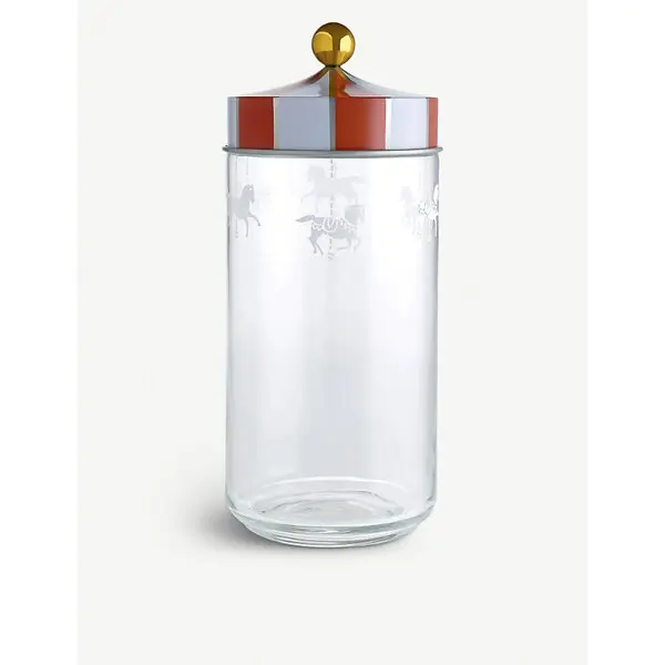 ALESSI Circus Glass Jar 25cm - Nocolor