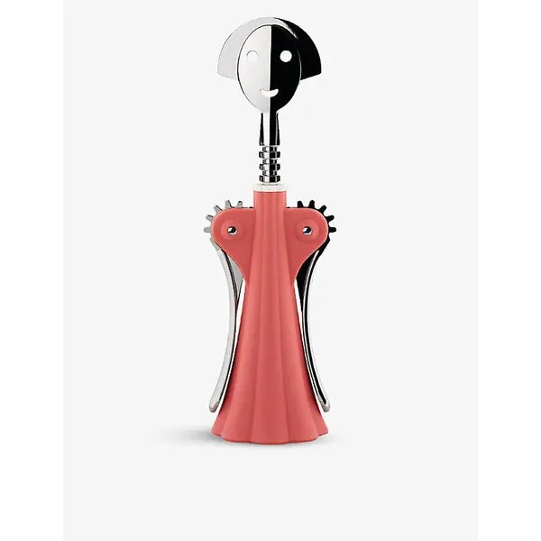 ALESSI Anna G Chrome-plated Zamak Corkscrew 24.5cm X 7cm - Pink