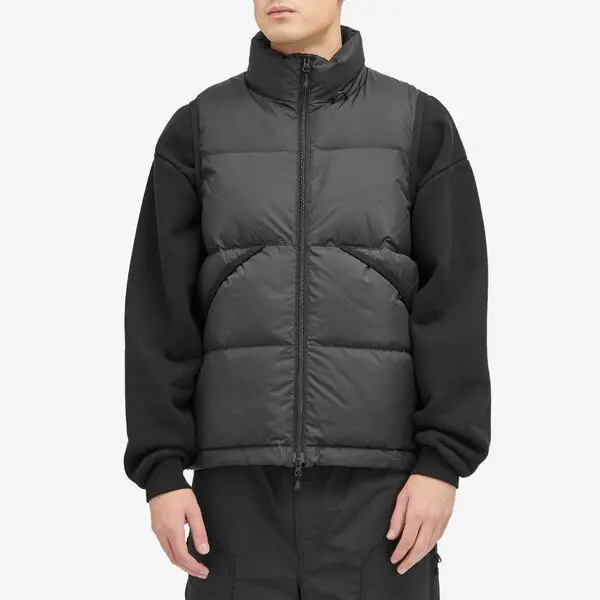 Daiwa Tech Alpine Down Vest In Black - 45% Off | Editorialist