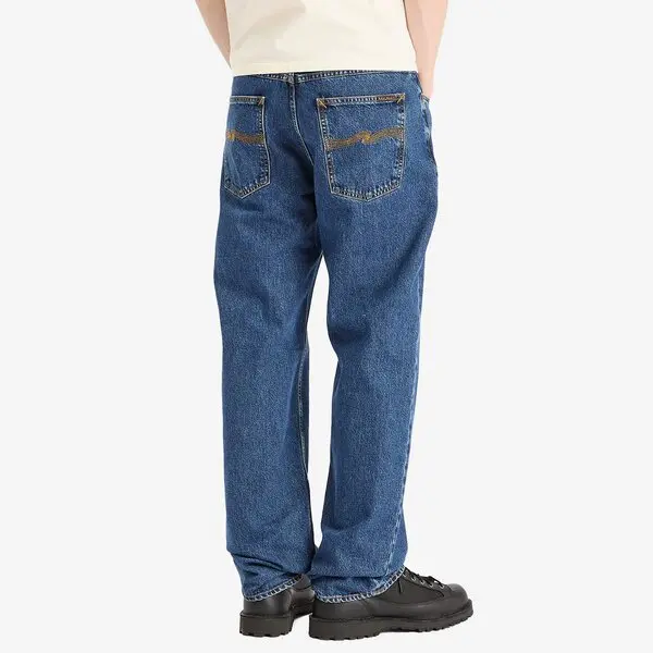 Nudie Jeans Tuff Tony Wide Leg Jeans - Evening Jazz