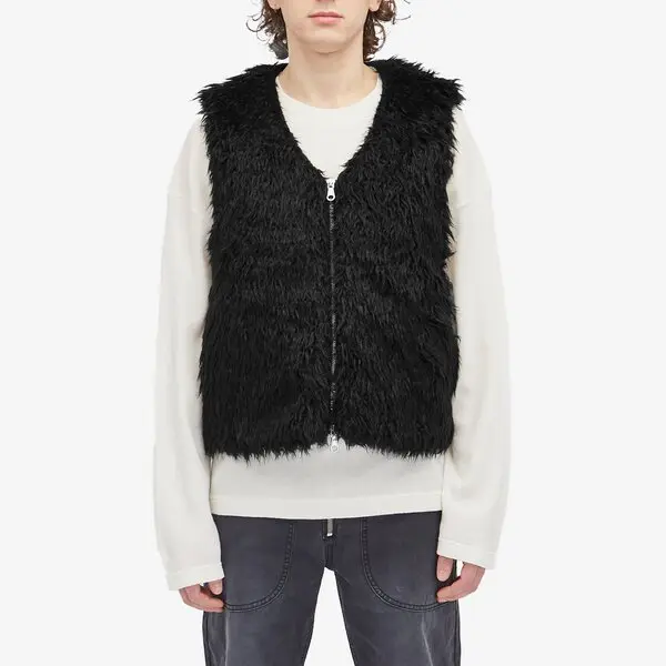 COLE BUXTON Mohair Gilet