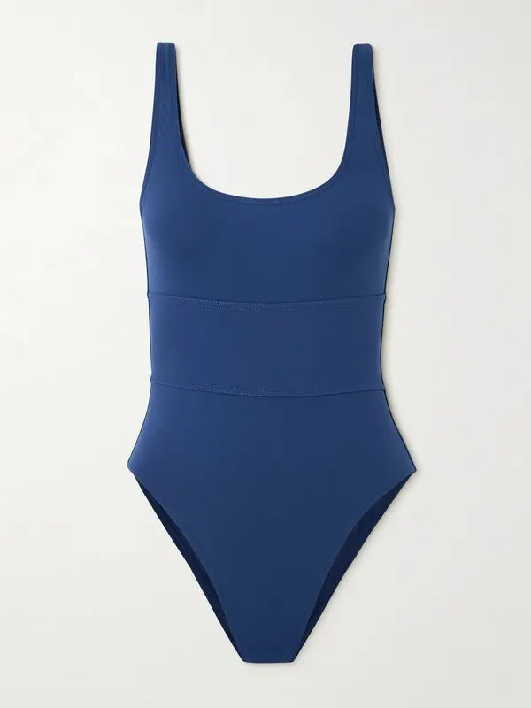 Melissa Odabash Perugia Paneled Swimsuit - Blue