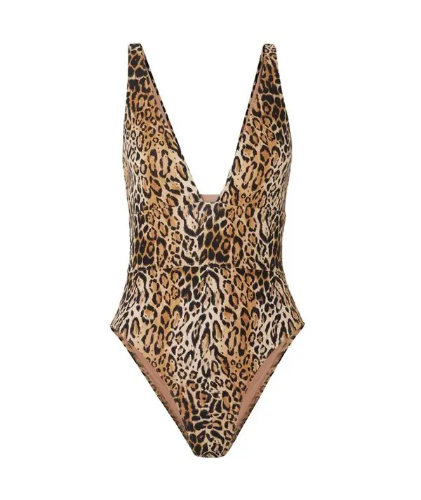 Melissa Odabash Caribbean Leopard-print Swimsuit - Animal Print