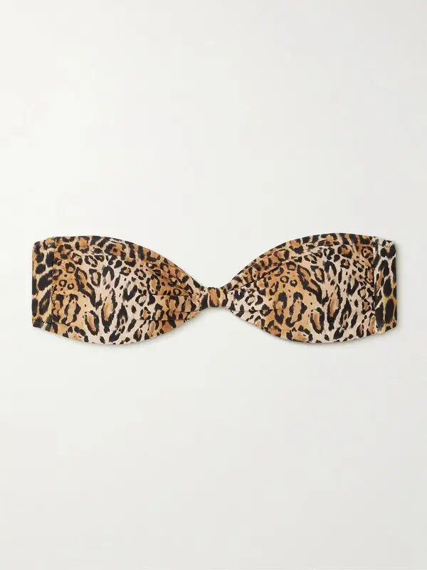 Melissa Odabash Catania Leopard-print Bikini Top - Animal Print