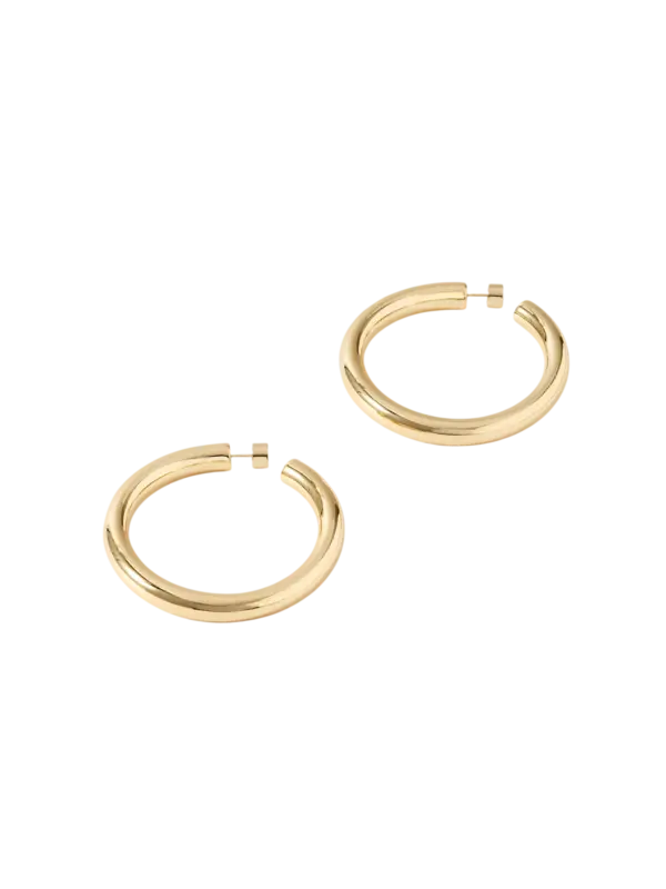 JENNIFER FISHER Jamma -plated Hoop Earrings - Gold