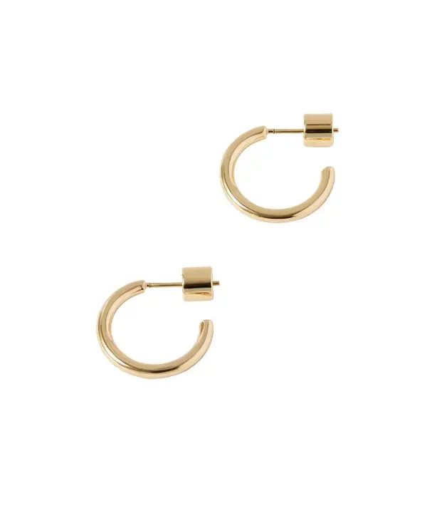 JENNIFER FISHER Thread -plated Hoop Earrings - Gold