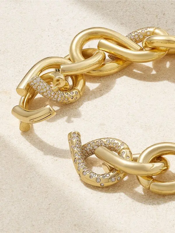 TABAYER Oera 18-karat Diamond Link Bracelet