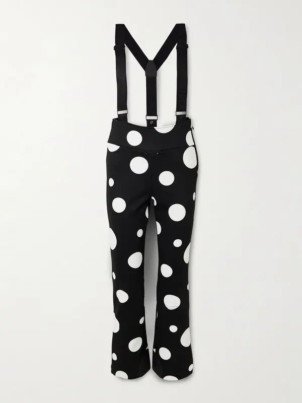 Goldbergh Ballon Printed Bootcut Ski Salopettes