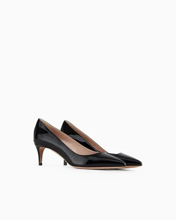 Giorgio Armani Slingback Heels - Black