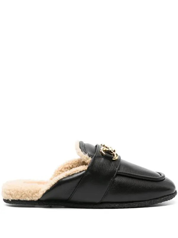 Gucci Horsebit Leather Slippers