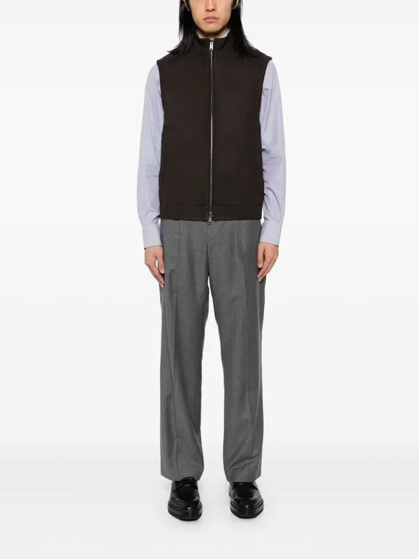 Zegna Suede Vest