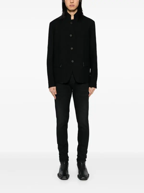FORME D'EXPRESSION Camp-collar Shirt Jacket