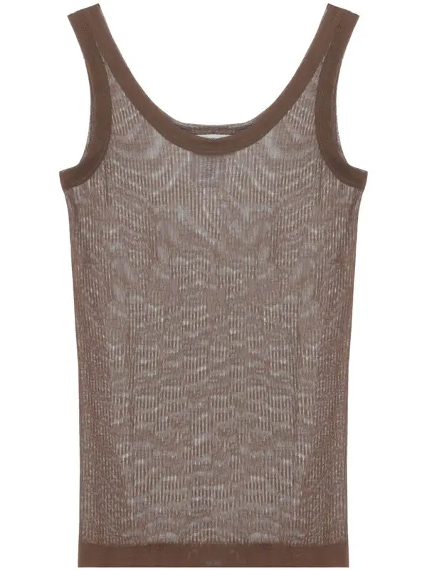 LEMAIRE Seamless Ribbed Tank Top