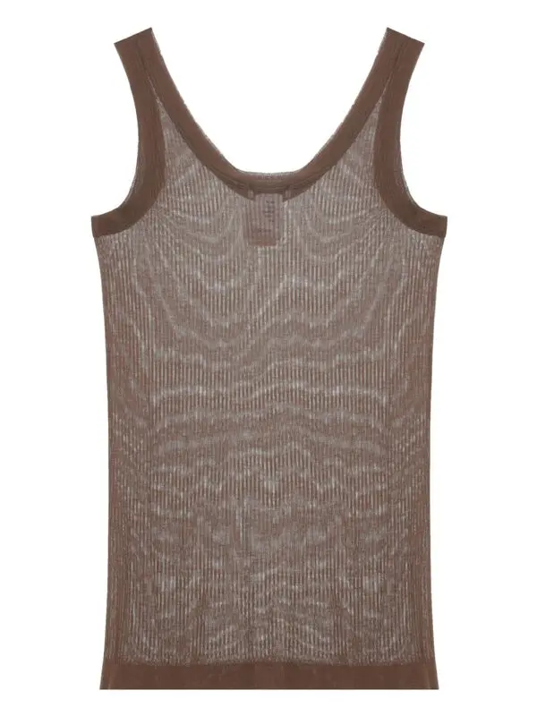 LEMAIRE Seamless Ribbed Tank Top