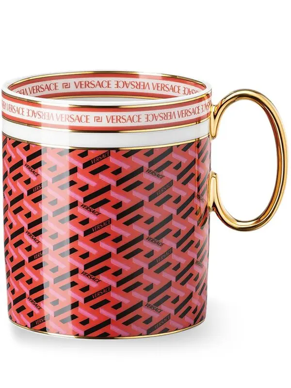 Versace La Greca Signature Mug - Red