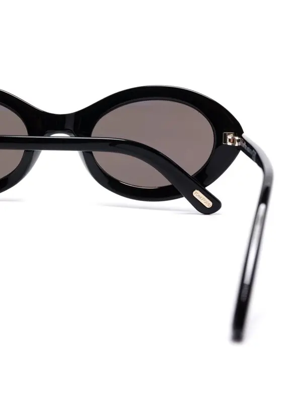 TOM FORD Carmen Oval Sunglasses - Black