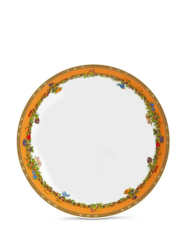Versace Le Jardin De Porcelain Soup Plate