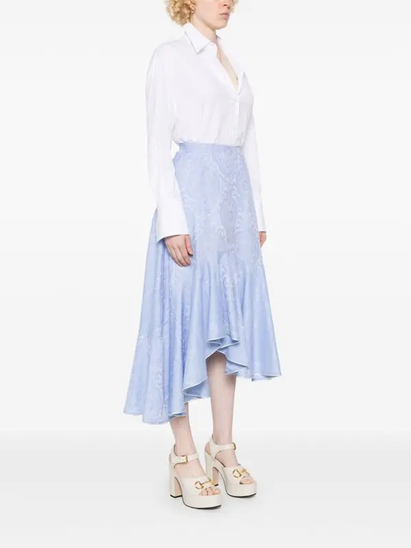 Etro Paisley-jacquard Midi Skirt
