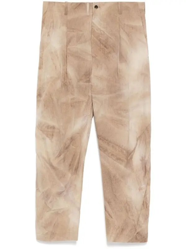 FORME D'EXPRESSION Tie-dye Trousers