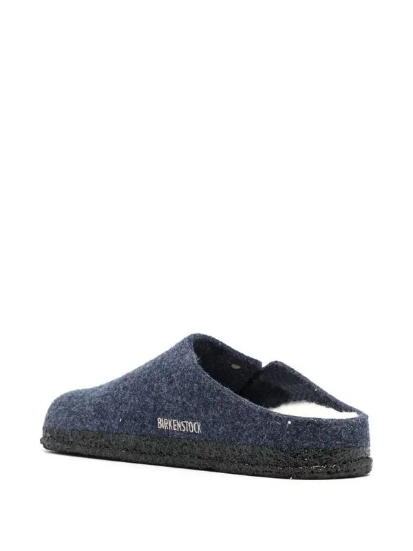 BIRKENSTOCK Zermatt Shearling Slippers - Blue