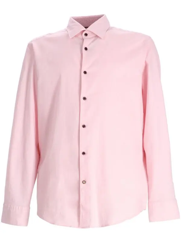 BOSS Cotton Shirt - Pink