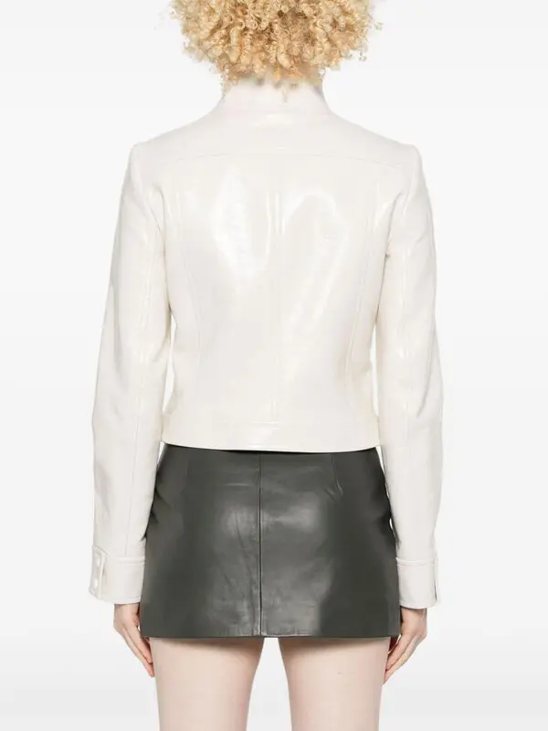 COURREGES Reedition Vinyl Jacket - White