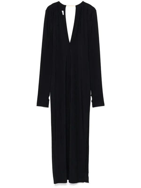 MAISON MARGIELA V-neck Maxi Dress