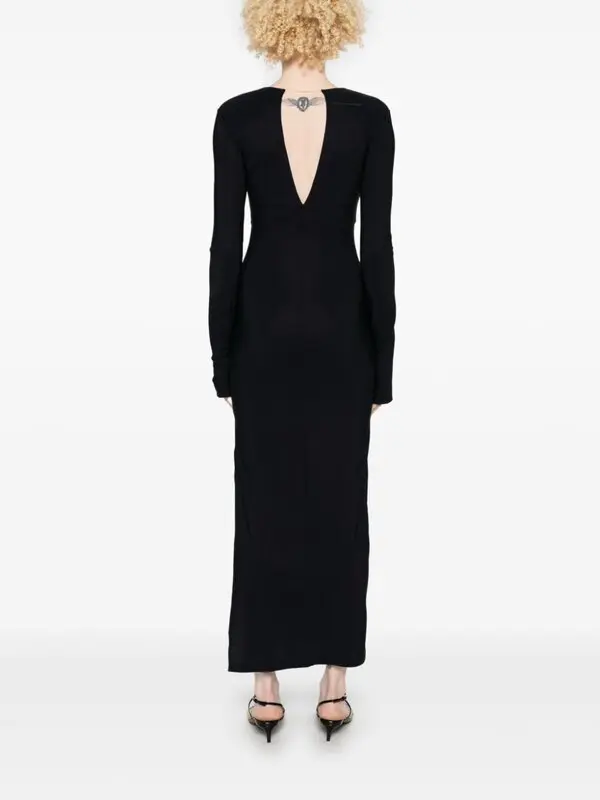MAISON MARGIELA V-neck Maxi Dress