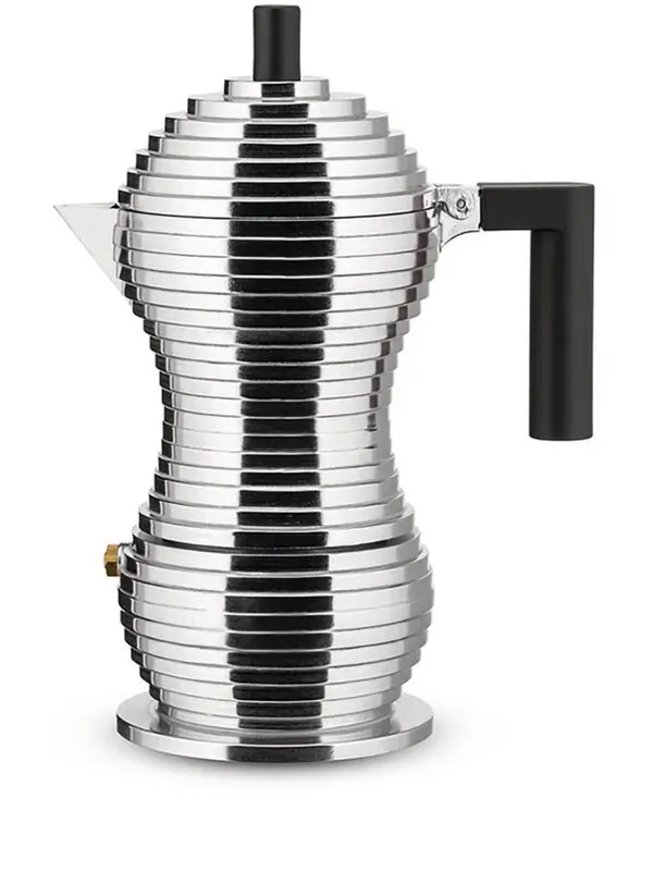 ALESSI Pulcina Coffee Maker - Black