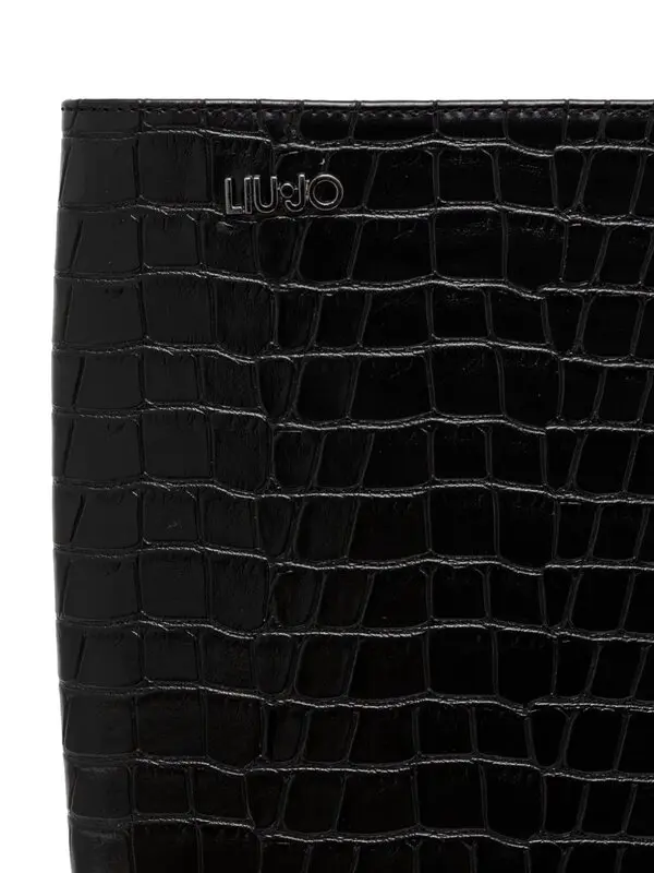 Liu Jo 95mm Crocodile-effect Boots