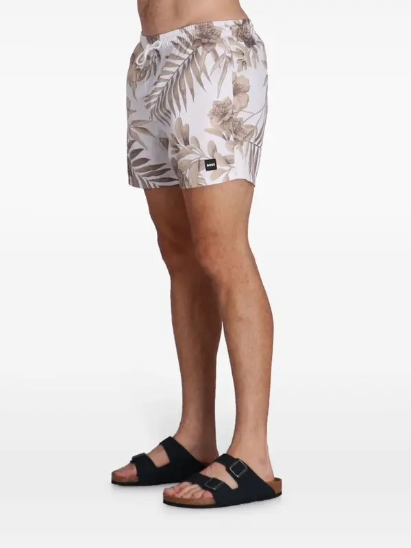 Hugo Boss Piranha Swim Shorts In Neutrals 10% Off Editorialist