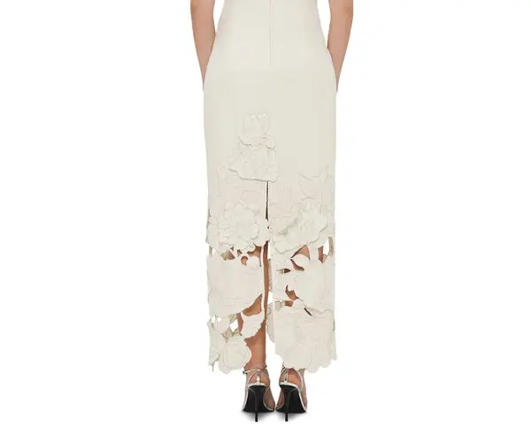 LEO LIN Rayna Crepe Strapless Dress