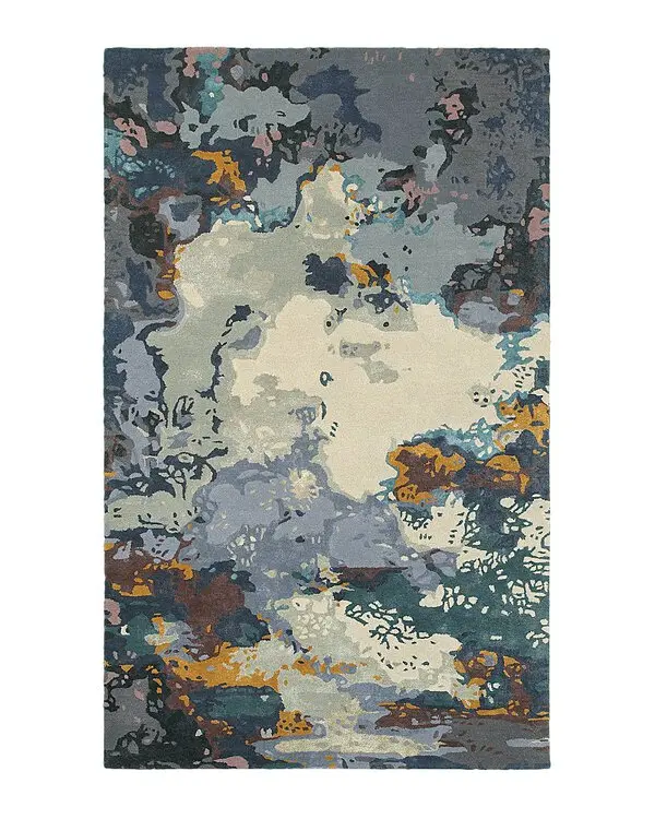ORIENTAL WEAVERS Galaxy 21903 Area Rug, 5' X 8 - Blue/gray
