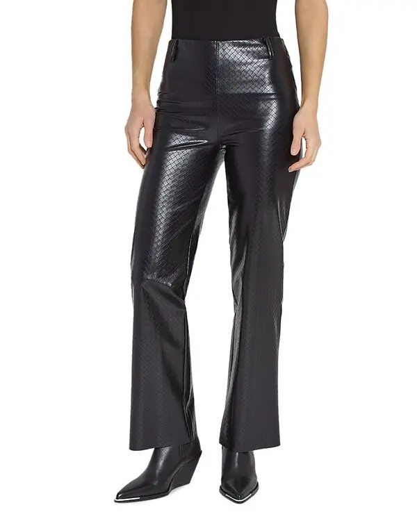 Lyssé Amara Faux Leather Pants - Black