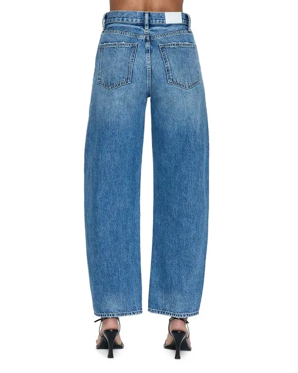 PISTOLA Wes High-rise Barrel Jeans - Spectacle