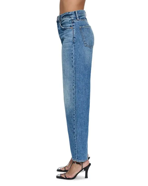 PISTOLA Wes High-rise Barrel Jeans - Spectacle