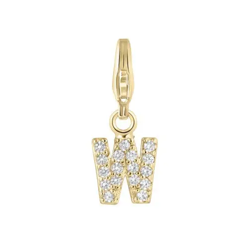 ELECTRIC PICKS Initial Charm - Gold - W