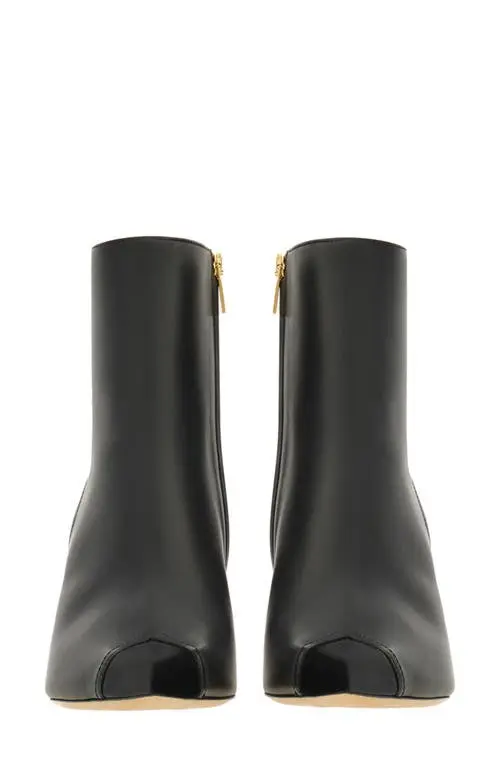 FERRAGAMO Eagle 70 Leather Bootie