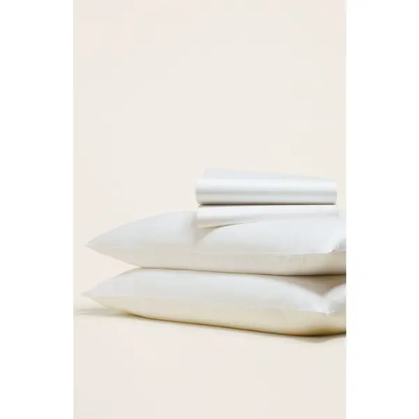 ITALIC Luxe Australian Sateen Sheet Set - White