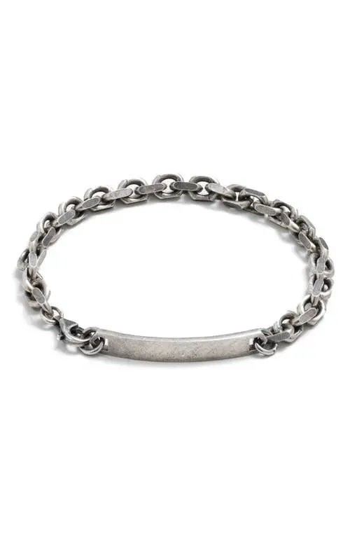DEGS & SAL Id Chain Bracelet - Silver