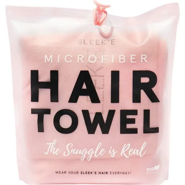 SLEEKE  Microfiber Hair Towel - Millennial Pink