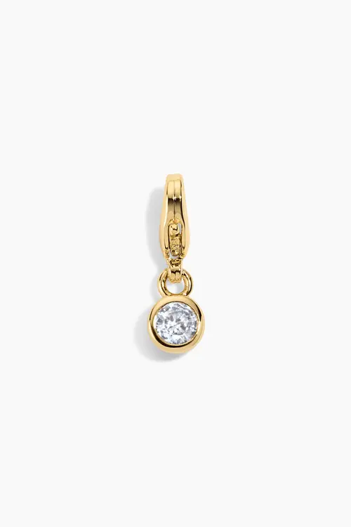 ELECTRIC PICKS Crystal Charm - Gold