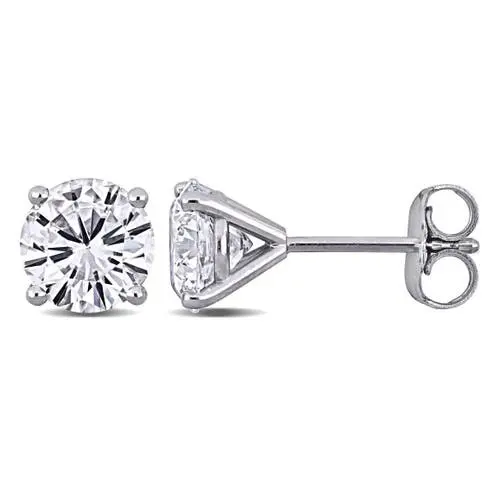 JULIANNA B. 2 Ctw Lab-grown Diamond Stud Earrings - White Gold